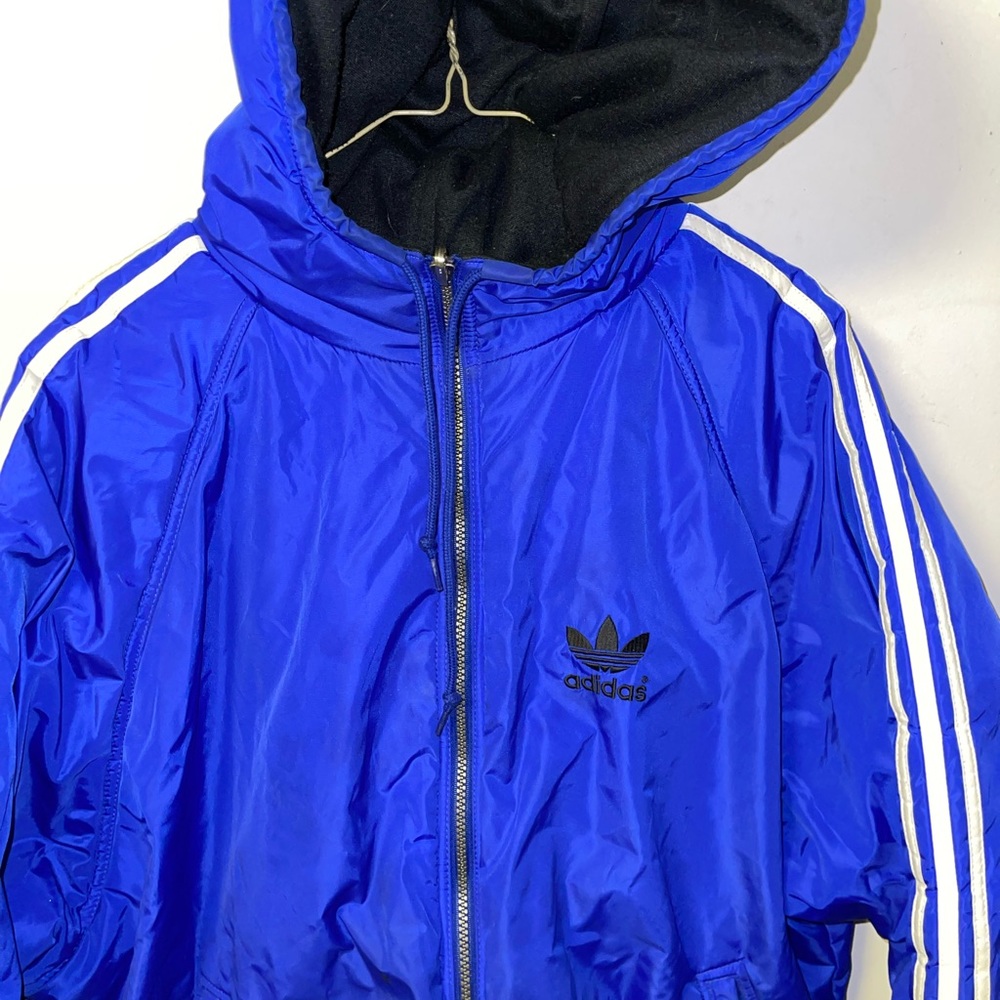 Rare Adidas Vintage Reversible Winter Jacket Size Xl - Gem
